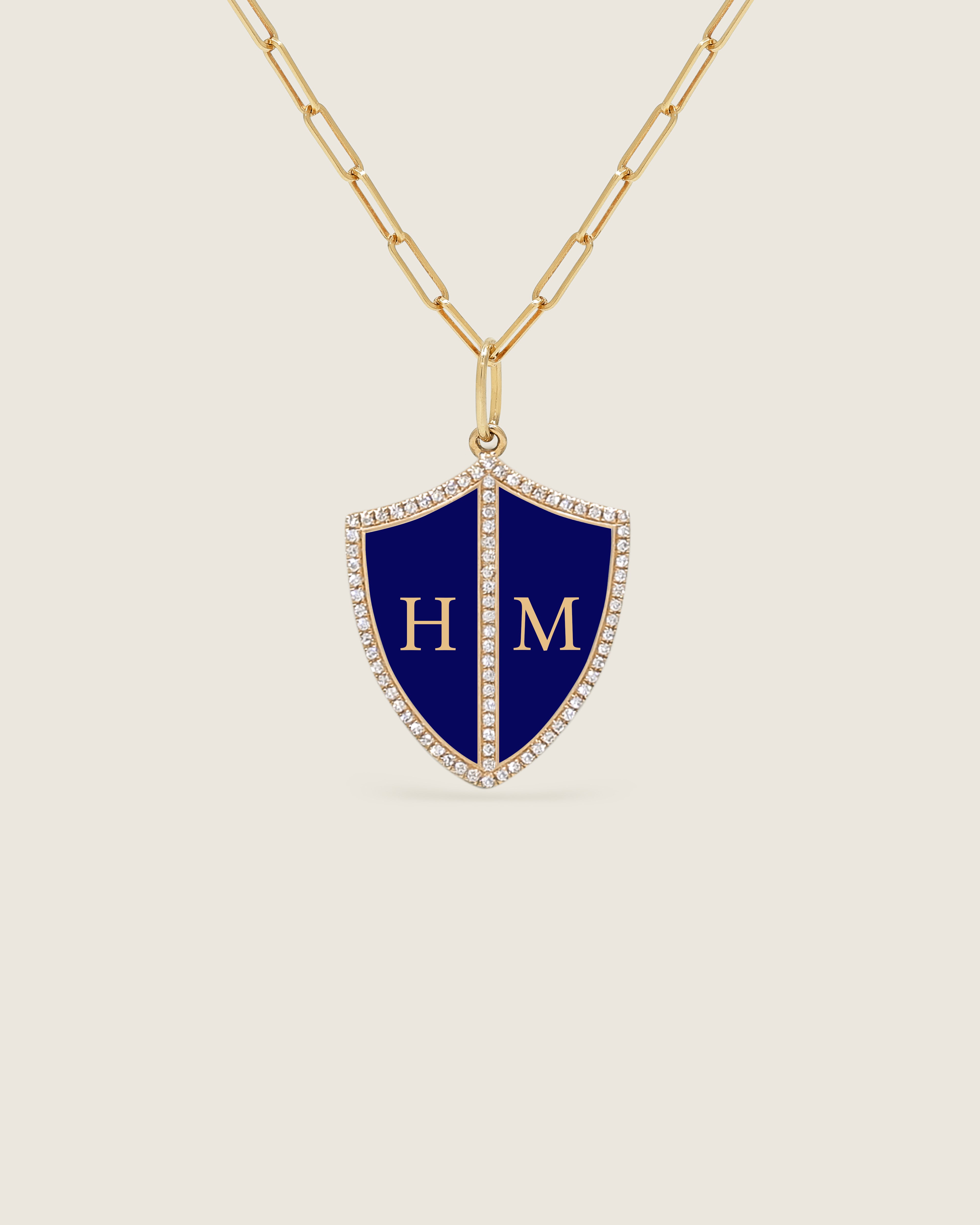 Bespoke Shield Pendant – The Gold Album